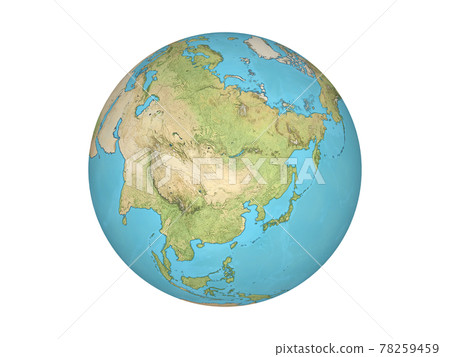 Earth illustration style with alpha - Stock Illustration [78259459] - PIXTA