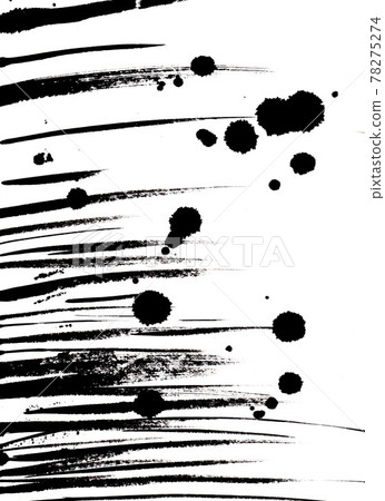 ink, writing brush, line - Stock Illustration [78275274] - PIXTA