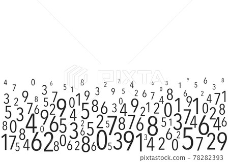 number, numeral, frame - Stock Illustration [78282393] - PIXTA