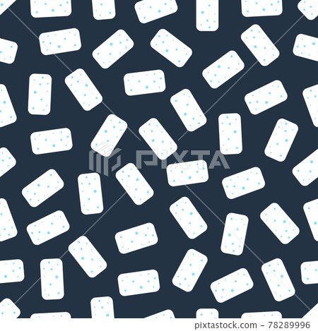 seamless pattern with cartoon chewing gum,... - Stock Illustration ...