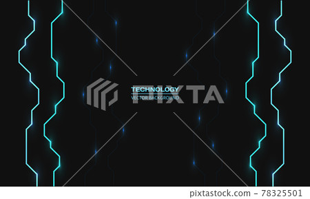 Abstract technology big data background with... - Stock Illustration ...