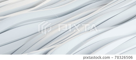 abstract white round organic geometric shape 3d... - Stock Illustration ...