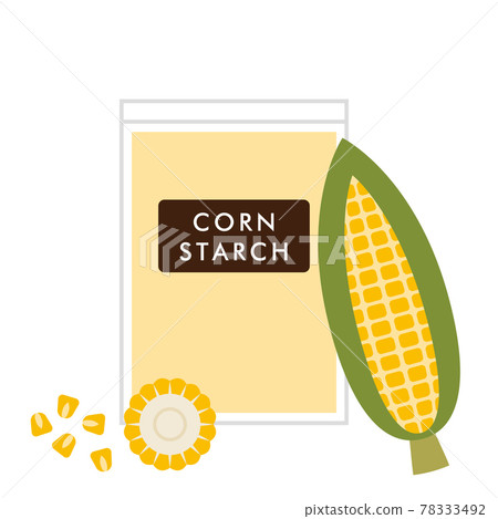 Illustration of cornstarch - Stock Illustration [78333492] - PIXTA