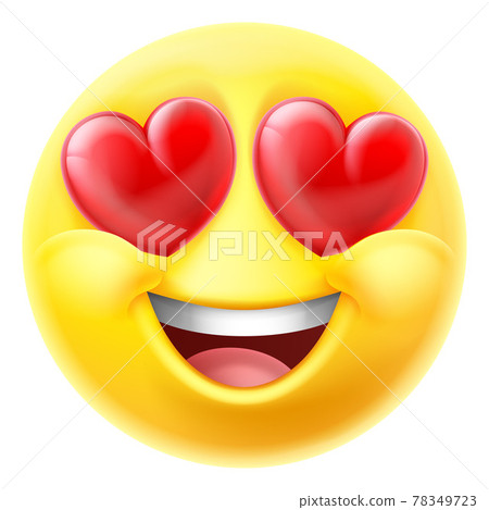 Love Smiley Face Icon
