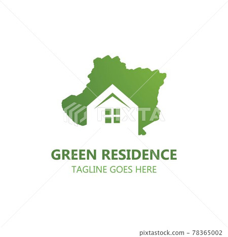 Green Residence logo vector - Stock Illustration [78365002] - PIXTA