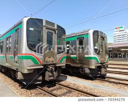 JR Fukushima Station Ou Line Train - Stock Photo [78394270] - PIXTA