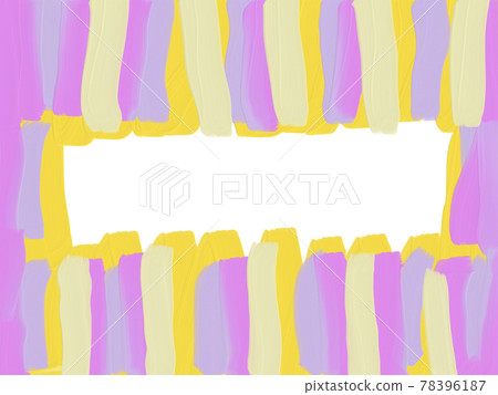 Colorful pop border frame - Stock Illustration [78396187] - PIXTA