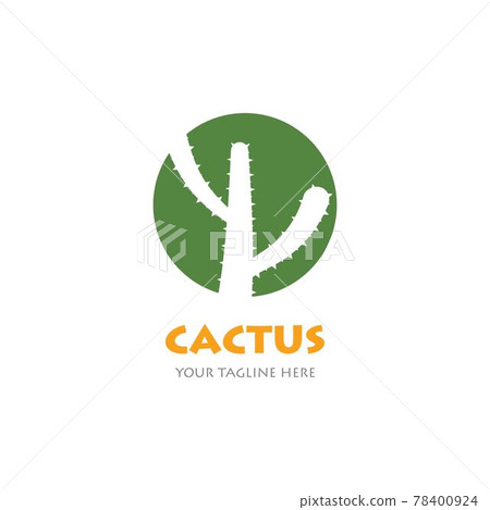 Cactus Logo template - Stock Illustration [78400924] - PIXTA