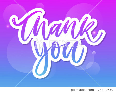 thank you Slogan print for textile t-shirt vector. - Stock Illustration ...