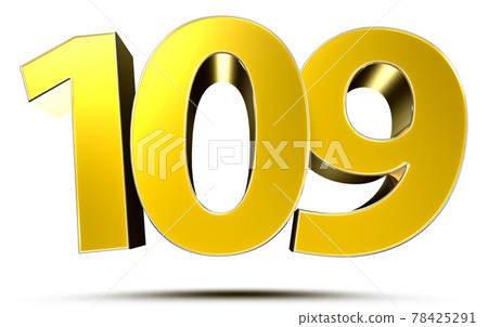 number 109. - Stock Illustration [78425291] - PIXTA