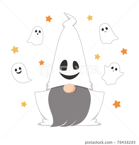 Scandinavian dwarf character dressed as a... - Stock Illustration ...