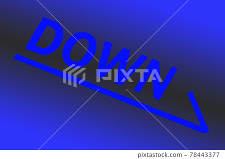 down - Stock Illustration [78443377] - PIXTA