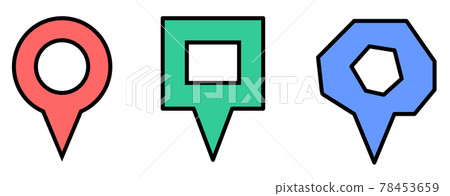 Multiple illustrations of marks indicating... - Stock Illustration ...