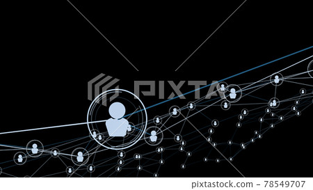 Visionary people network linking and connection - Stock Illustration ...