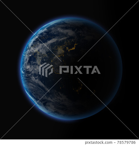 Earth background material - Stock Illustration [78579786] - PIXTA