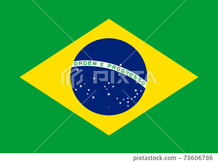 World flag, Brazil - Stock Illustration [78606786] - PIXTA