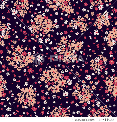 Floral seamless background for spring - Stock Illustration [78611088 ...