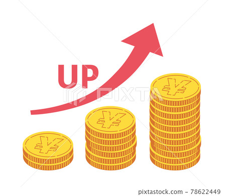 Illustration of increasing money - Stock Illustration [78622449] - PIXTA