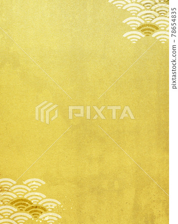 Basic Japanese style background composed of... - Stock Illustration ...