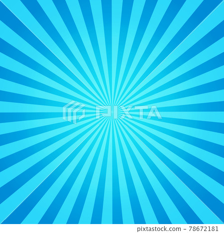 Blue radiation concentrated line attention... - Stock Illustration ...