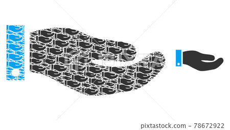 Hand Recursion Icon Mosaic - Stock Illustration [78672922] - PIXTA