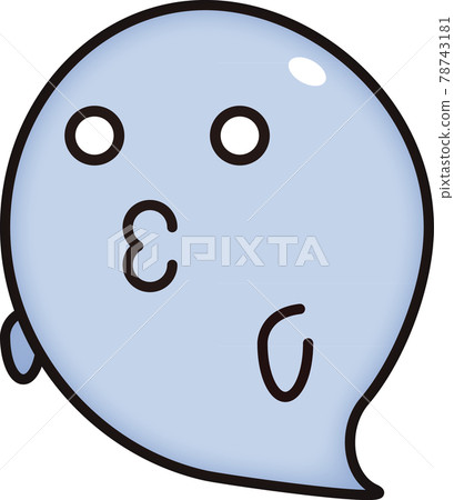 Ochoboguchi round ghost - Stock Illustration [78743181] - PIXTA