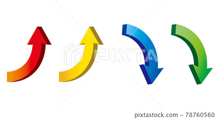 Three-dimensional arrow illustration for... - Stock Illustration ...