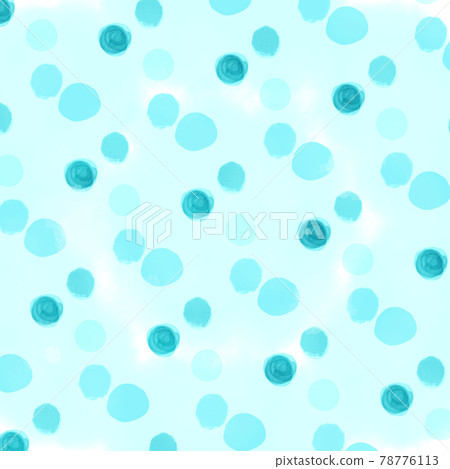 Background hand-painted polka dots - Stock Illustration [78776113] - PIXTA