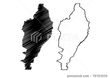 Nimba County (Counties of Liberia, Republic of... - Stock Illustration ...