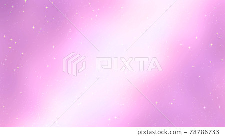 Milky Way pink background material - Stock Illustration [78786733] - PIXTA