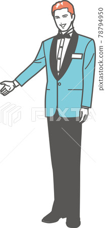 hotel man, hotel, hotels - Stock Illustration [78794950] - PIXTA