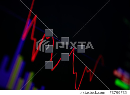 Livepeer LPT Cryptocurrency. coin growth chart... - Stock Illustration ...