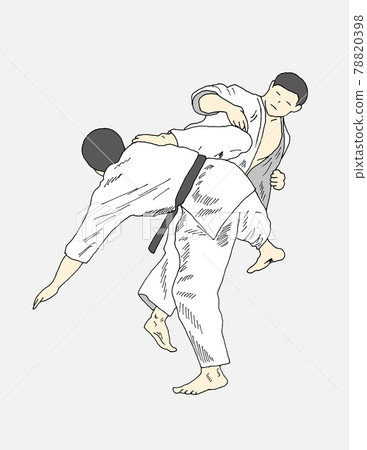 martial arts, karate, empty hand - Stock Illustration [78820398] - PIXTA