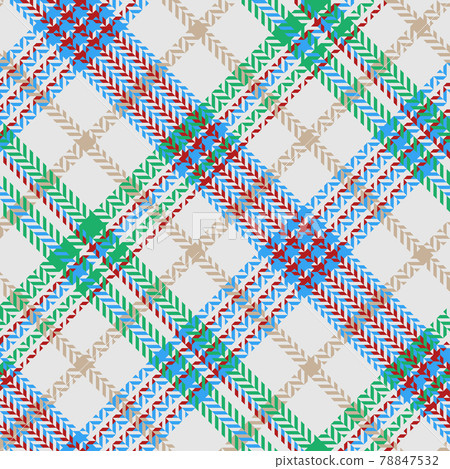 Plaid seamless vector pattern. - Stock Illustration [78847532] - PIXTA