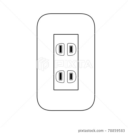 Outlet (line drawing) - Stock Illustration [78859583] - PIXTA