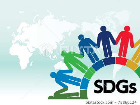 SDGs-Image Background of Sustainable... - Stock Illustration [78866124 ...