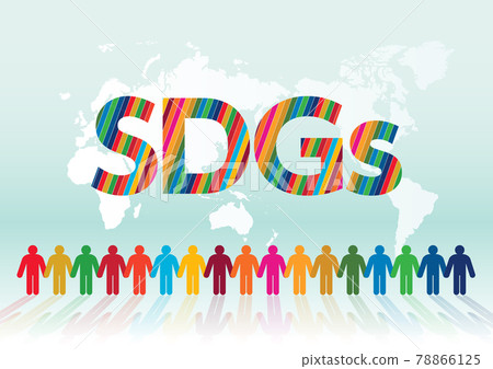 SDGs-Image Background of Sustainable... - Stock Illustration [78866125 ...