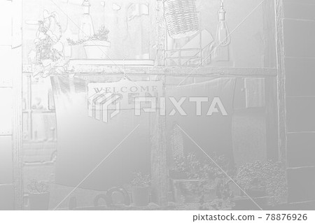 Silver 3d texture. Scenery of the store with... - Stock Illustration ...