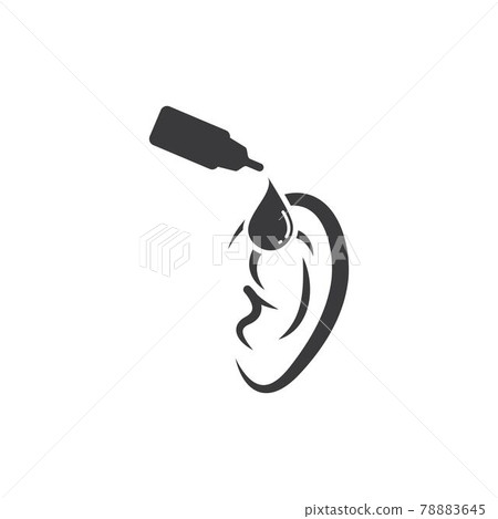 ear drops vector illustration icon - Stock Illustration [78883645] - PIXTA