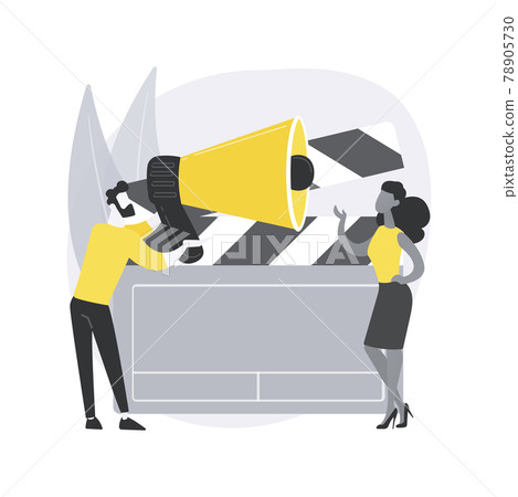 Casting call abstract concept vector illustration. - Stock Illustration ...
