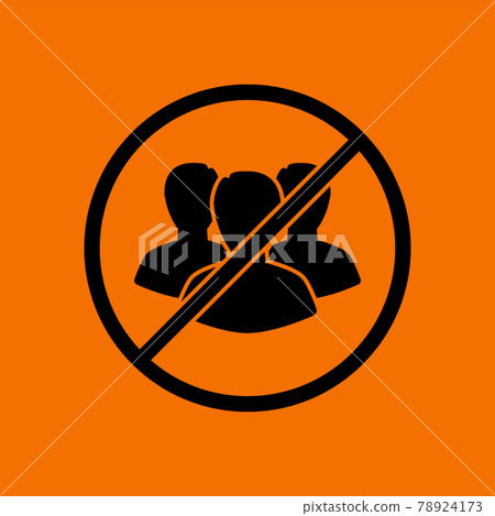 No Meeting Icon - Stock Illustration [78924173] - PIXTA