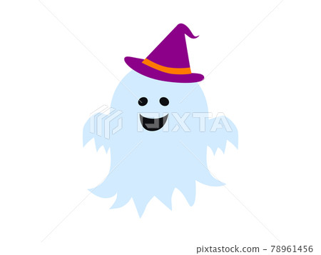 Mischievous ghost (Halloween) - Stock Illustration [78961456] - PIXTA