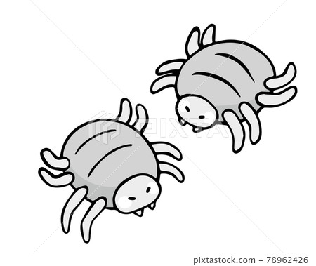 Cute tick illustration - Stock Illustration [78962426] - PIXTA