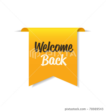 welcome back sticker coronavirus quarantine is... - Stock Illustration ...
