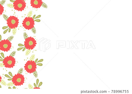 Floral frame based on traditional folk art... - Stock Illustration ...