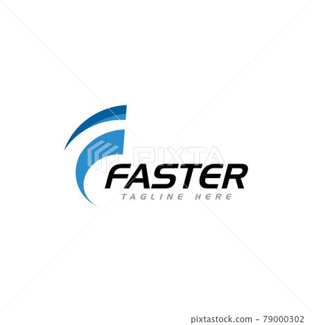 Faster Logo Template vector icon - Stock Illustration [79000302] - PIXTA