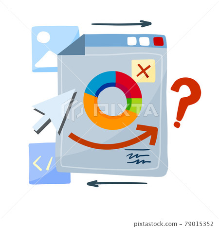 Business schedule analytics. Concept of... - Stock Illustration ...