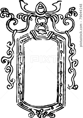 Buddha-style frame - Stock Illustration [79044148] - PIXTA