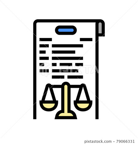 due diligence color icon vector illustration - Stock Illustration ...