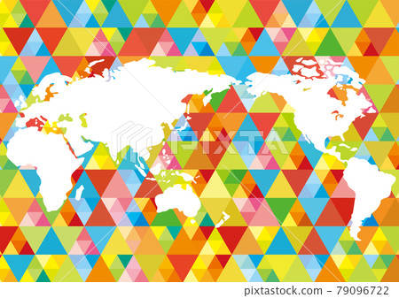 SDGs colorful world map - Stock Illustration [79096722] - PIXTA